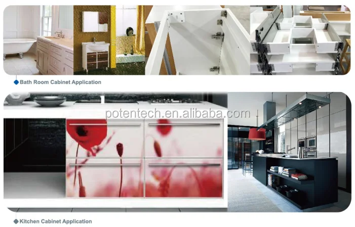 Potentech Decorative PVC Fascia Board Skirting Board PVC for Modern ...