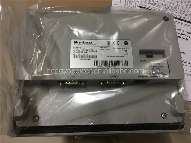 Proface Hmi 7inch Pfxgp4402wadw Touch Screen Gp-4402ww - Buy Proface ...