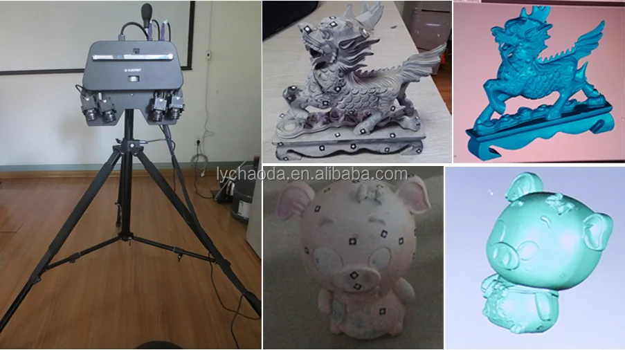 Multi Head 3D Rotary 4 Axis CNC Wood Carving Copy Machine, 3D Wood ...