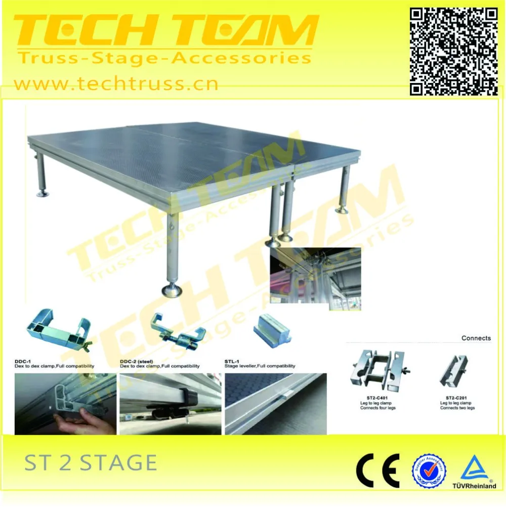 Movable 4x4ft Aluminum Swimming Pool Stage Platform - Buy Swimming Pool ...