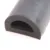 D Shape Extruded Rubber Bumper Strip - Buy Rubber Bumper Strip,Rubber ...