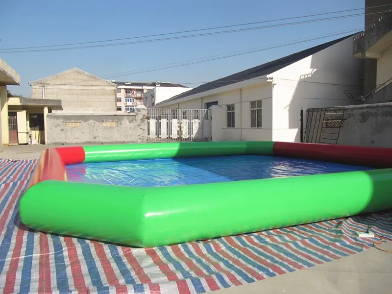 Manufacture Pvc 0.9mm Material Inflatable Pool Covers For Inground And ...