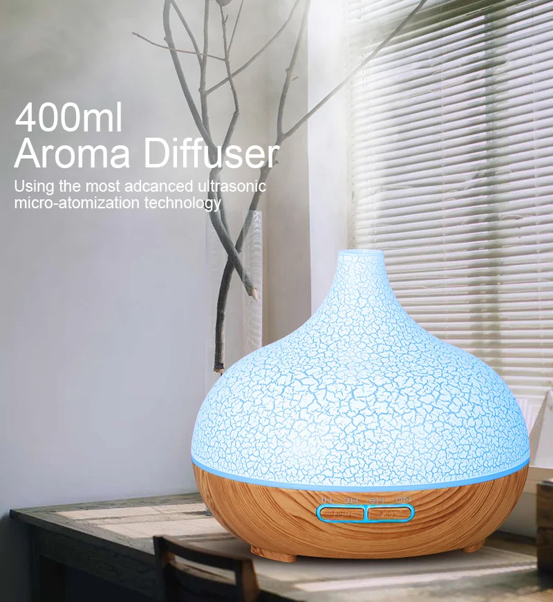 Classic Onion 300ml Ultrasonic Home Aroma Essential Oil Humidifier Air ...