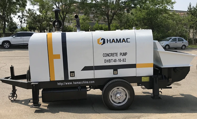 Diesel Type Concrete Pumping Machine Concrete Pumpcrete Machine ...