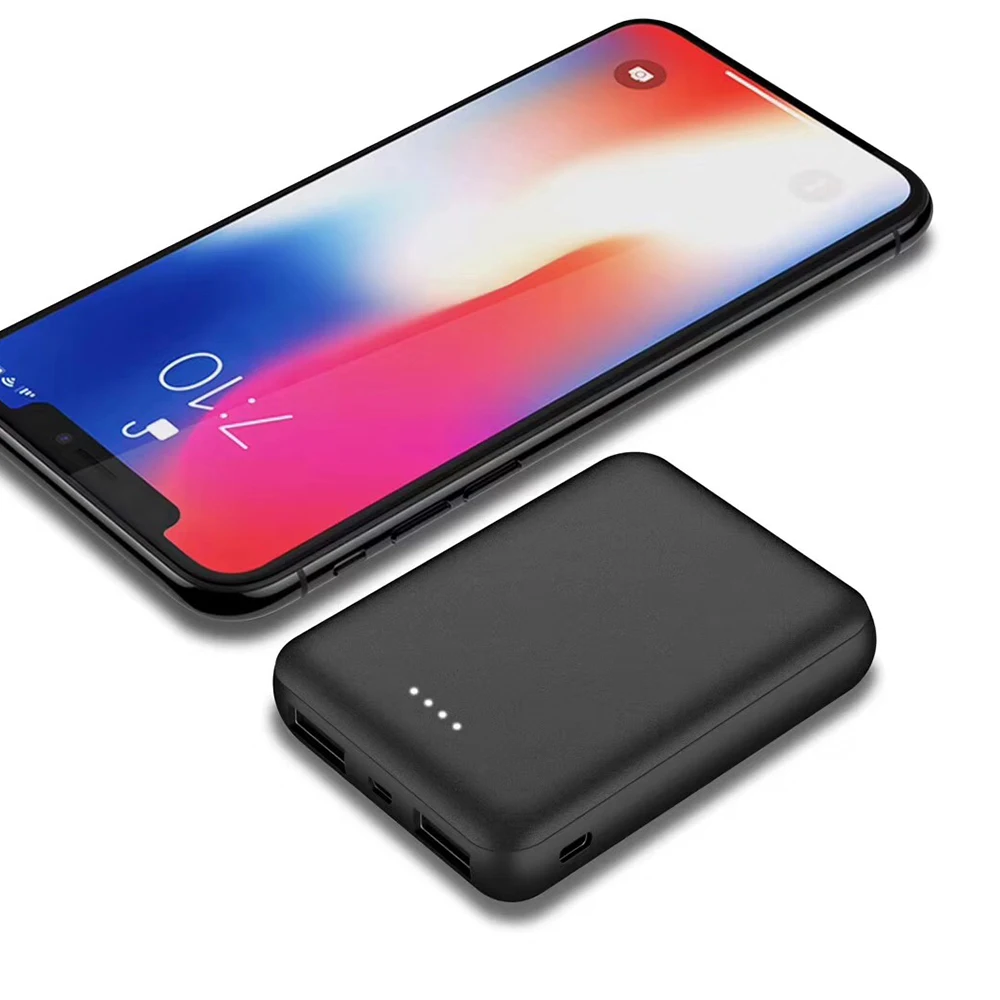 2018 New Coming Smallest Powerbank 10000 Mah Portable With Dual Outputs ...