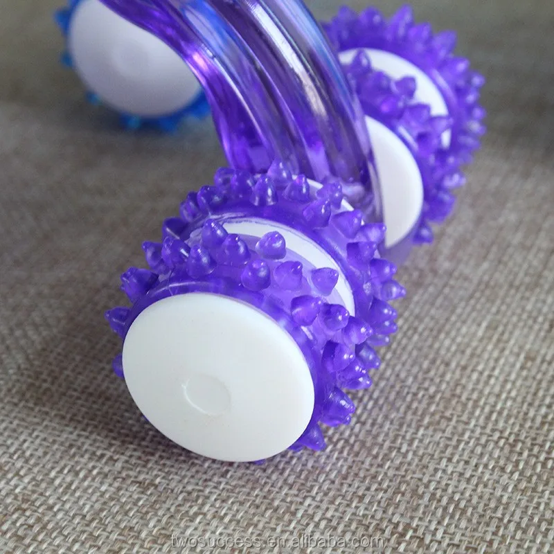 Hand Held 8 Rounds Plastic Full Body Massager For Relax - Buy Body Roll ...