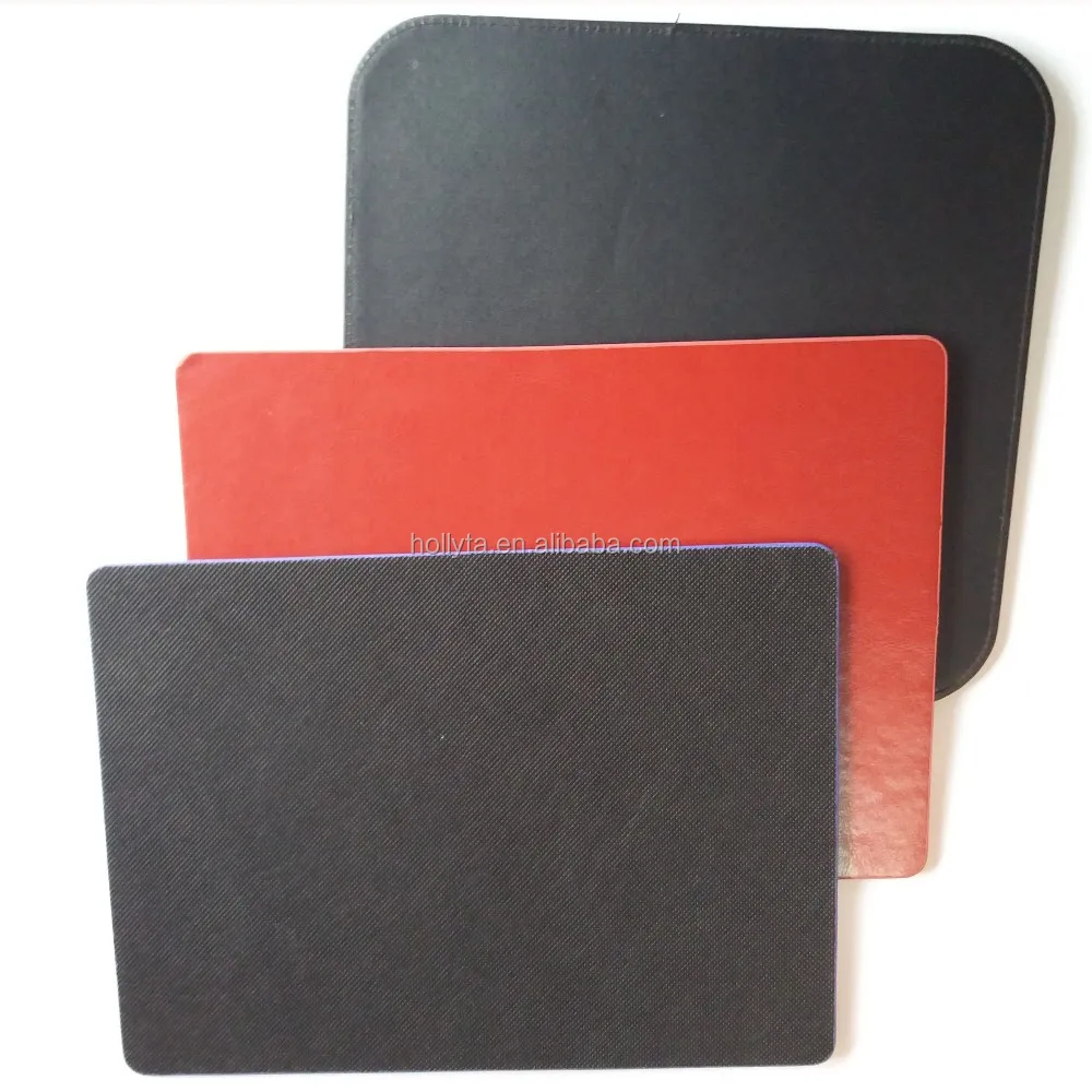 Round Mousepad Calculator Double-sided Pu Mouse Mat With Calculator ...
