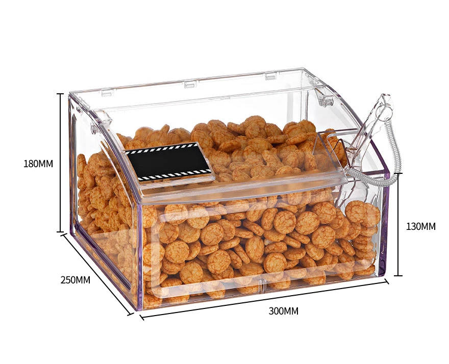 Ecobox Supermarket Retail Store Plastic Bulk Food Display Candy Grain ...