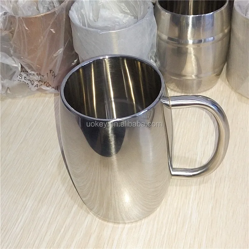 500ml Double Wall Insulated American Football Shaped Stainless Steel ...