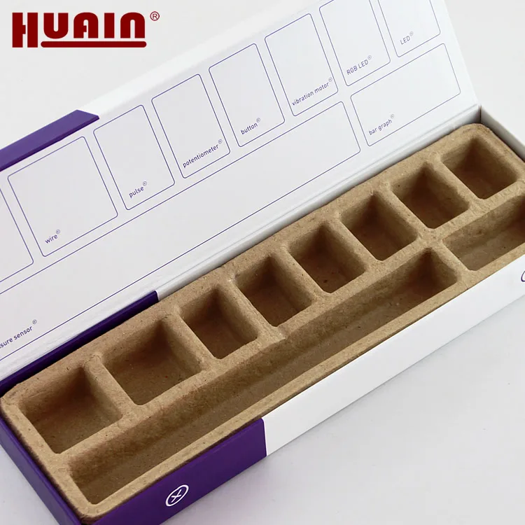 Molded Pulp Foam Chocolate Insert Inner Carton Packaging Tray - Buy ...