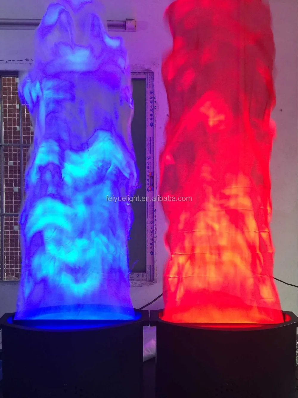 Professional Fire LED Silk Flame Lights - 1.8m Machine
