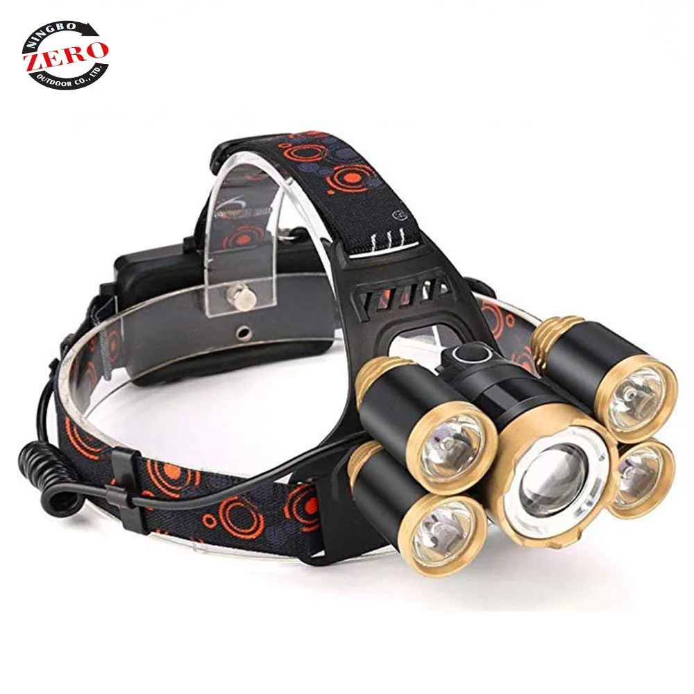 High Power 18650 Battery Rechargeable Led Head Lamp,10w Usb Aluminum ...