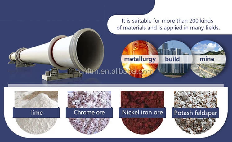 Gypsum Rotary Kiln/ Cement Clinker Calcination Machine/ Rotary Kiln For ...