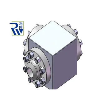 Api 6a High Pressure Oilfield Forged Studded Tees & Crosses For ...