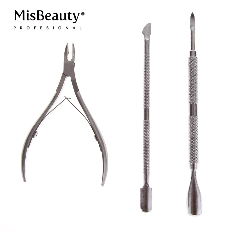 Manicure Tool Professional Stainless Steel Toe Finger Nail Cutter Set ...