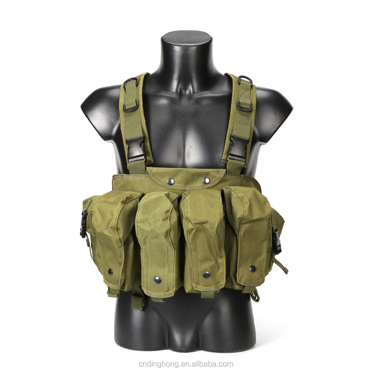 Chest Rig Molle Tactical Vest Combat Equipment Magazine Pouch Outdoor ...