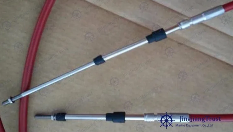 Marine Remote Control Cable /throttle Lever Cable In Red Or Blue Color ...