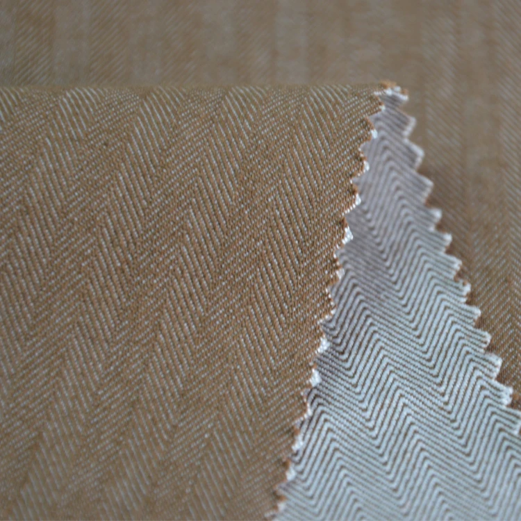 Herringbone Cotton Polyester Spandex Blend Fabric - Buy Spandex Fabric ...