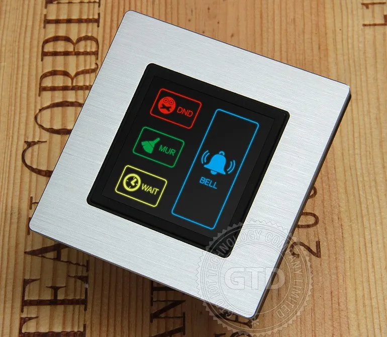 Hotel Room Service Bell System With 2.4ghz Wireless Touch Buttons Make ...