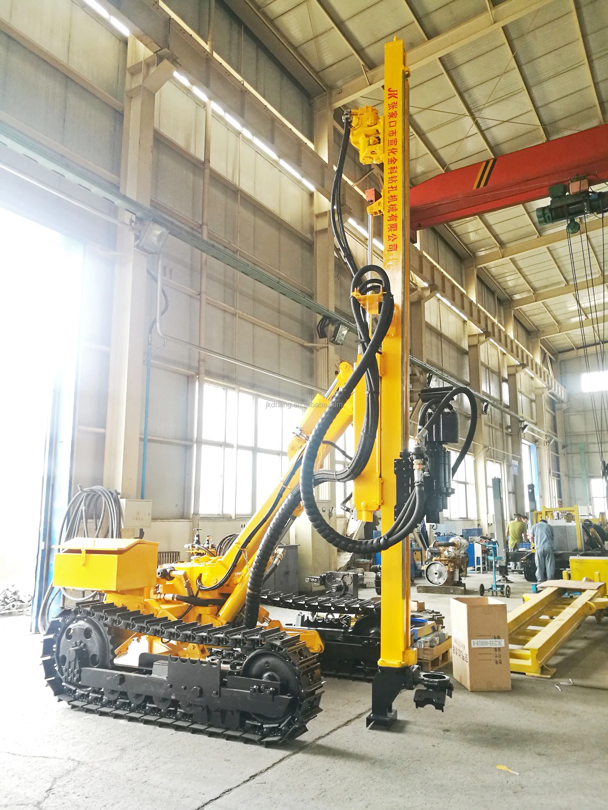 Jk Drilling Cl351 Crawler Mounted Pneumatic Blasthole Drilling Rig Dth ...