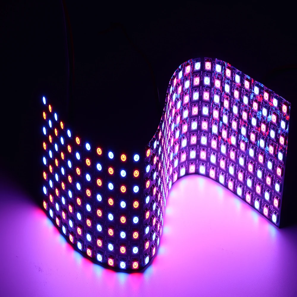유연한 Led 매트릭스 32x8 Ws2812b 픽셀 화면 Buy Led Matrix Ws2812b Flexible Led
