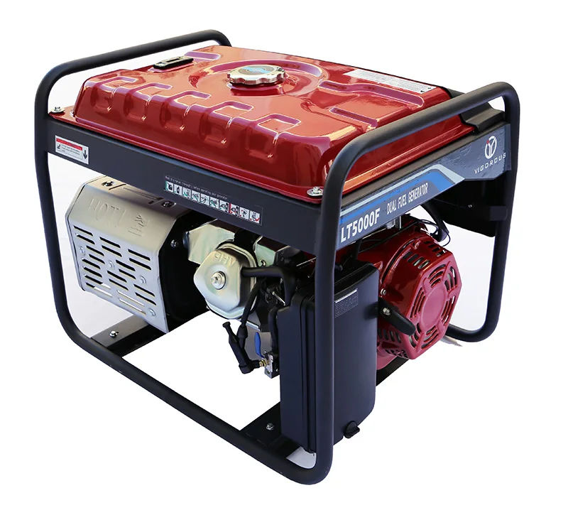 Electric Start 5000 Watts Dual Fuel Generators(gas/gasoline/lpg) - Buy ...