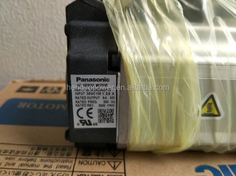 Panasonic A4 Series Ac 400w Ac Servo Motor Msmd042p1s - Buy Japan Servo ...