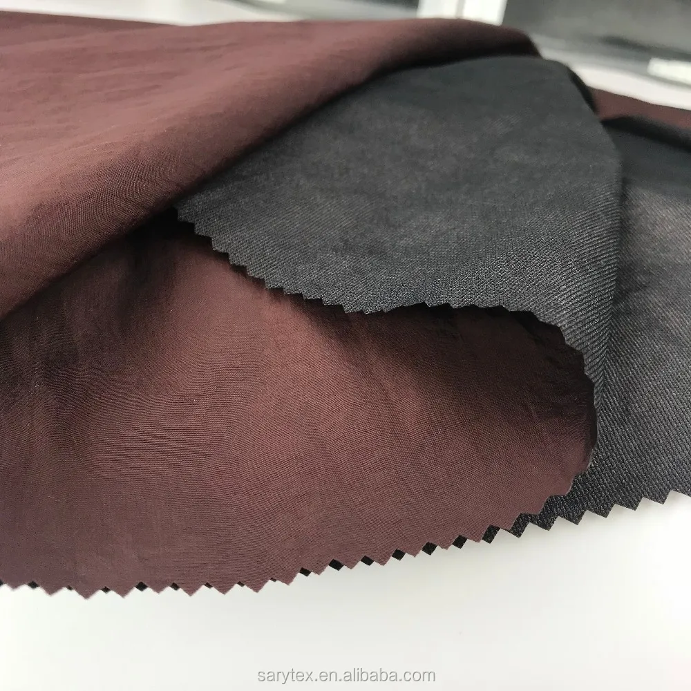 3 Layer Nylon TPE Lamination Fabric Nylon Crinkle Polyamide Fabric ...