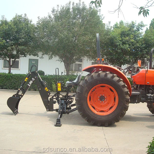 Lovol Tractor Rear Mounted Hydraulic 3-point Hitch Backhoe Attachment ...