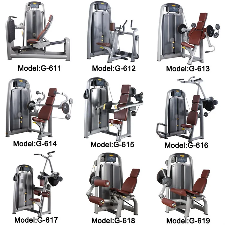 Commercial Gym Equipment Leg Exercise Machine G-611 Leg Press Machine ...