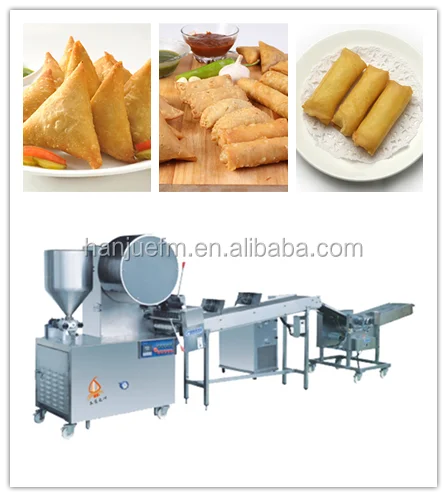 Automatic Lumpia/Spring Roll Sheet/Samosa Wrapper Making Machine ...