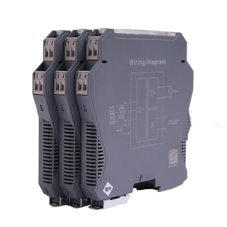 4-20ma 1-5v Output Isolation Transducer Intrinsic Safety Barrier ...