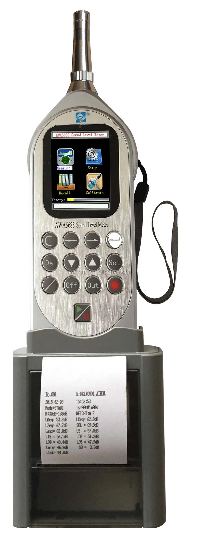 Awa5688 Sound Level Meter With Bar Graph Class Type 2 With Calibration ...