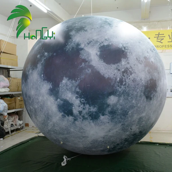Giant Inflatable Led Lighting Moon For Decoration,Inflatable Moon ...