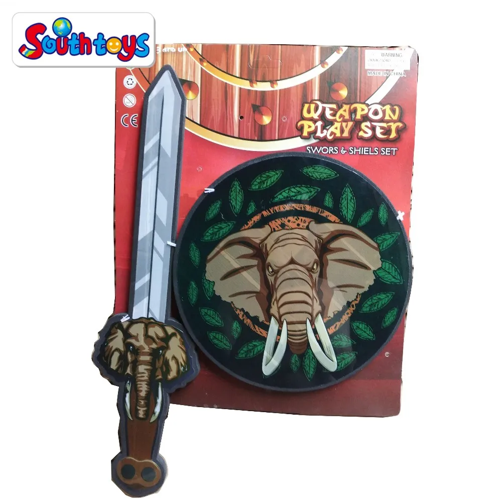 EVA Foam Sword and Shield Toy Kit for Kids - Safe Fun