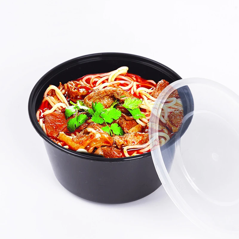 Multifunctional Food Container Disposable Take Away Plastic Soup Noodle ...