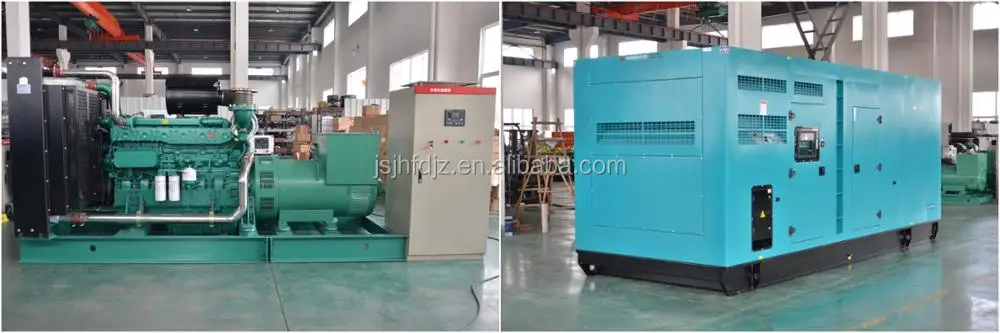 Super Silent YUCHAI Diesel Generator 560kw 700kva for Sale