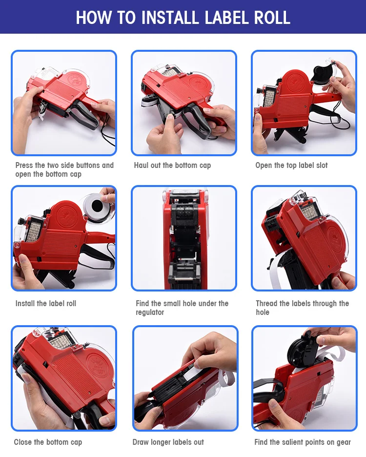 CN-6600EOS Price Labeller Gun - Efficient Two-Line Labelling