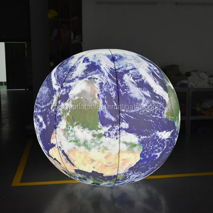 Hanging 1.5m Pvc Inflatable Planet Balls,Inflatable Hot Air Balloon ...