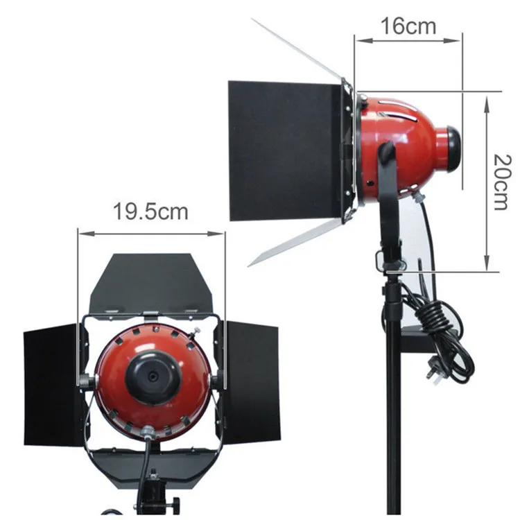 Photography Studio Continuous Lighting Kits 800W Video Red Head ...
