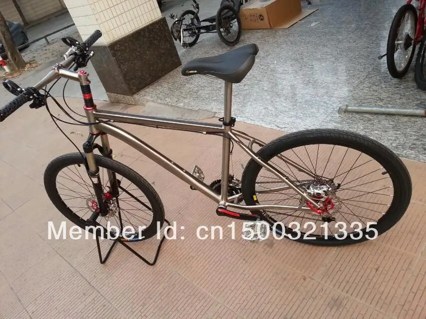 G.R9 Titanium 29ER MTB Frame with 44mm Integrated Headtube,Belt Drive ...