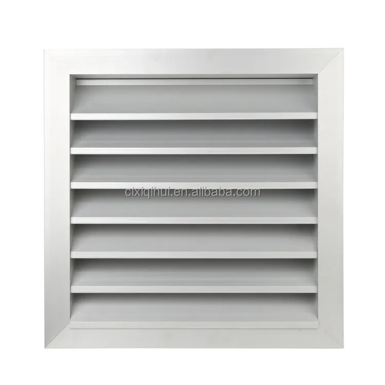 Extruded Aluminum Horizontal Air Louver/diffuser - Buy Air Louver ...