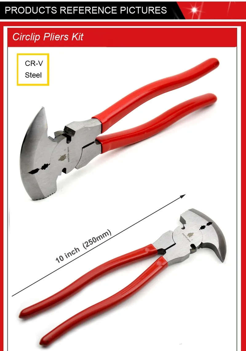 10 Inch Multi-Purpose Fencing Plier - Ideal for DIY Projects