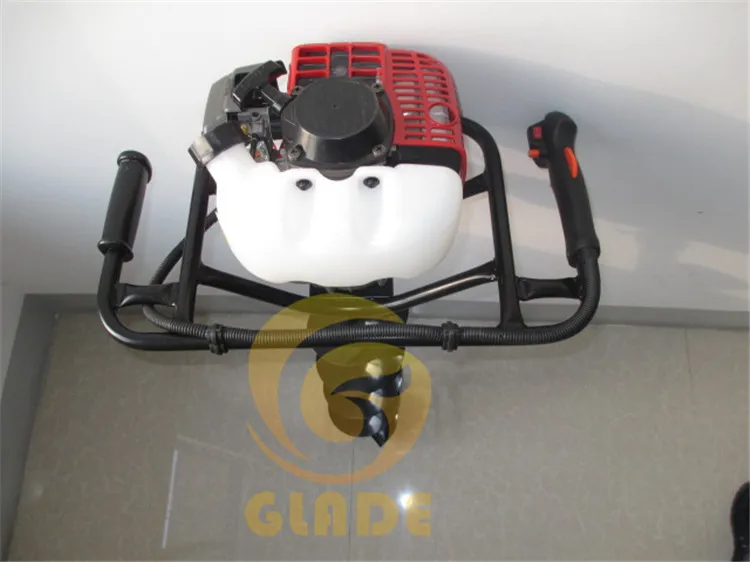 Stainless Steel Portable One Man 40mm 80mm Mini Auger Gasoline Manual ...