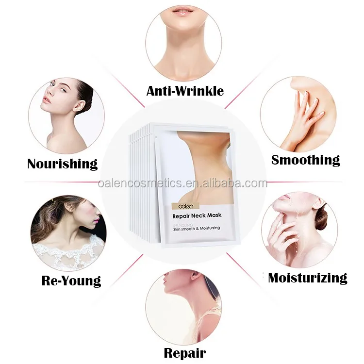 Private Label Anti Aging Neck Treatment Moisturizing Repair Neck Mask ...
