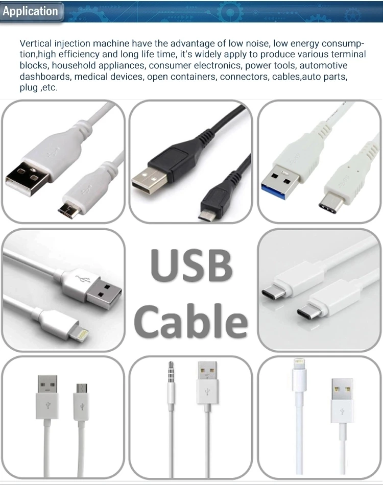 15 Ton Vertical Hydraulic Injection Molding Machine for USB