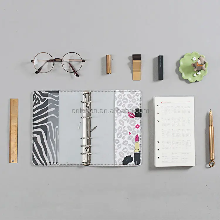 Business Meeting Leather Organizer Day Planner Spiral Notebook - Buy ...