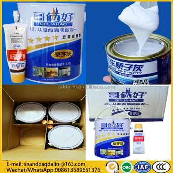 Two-component Poly-putty Base(polyester Putty) For Automobile Car Body ...