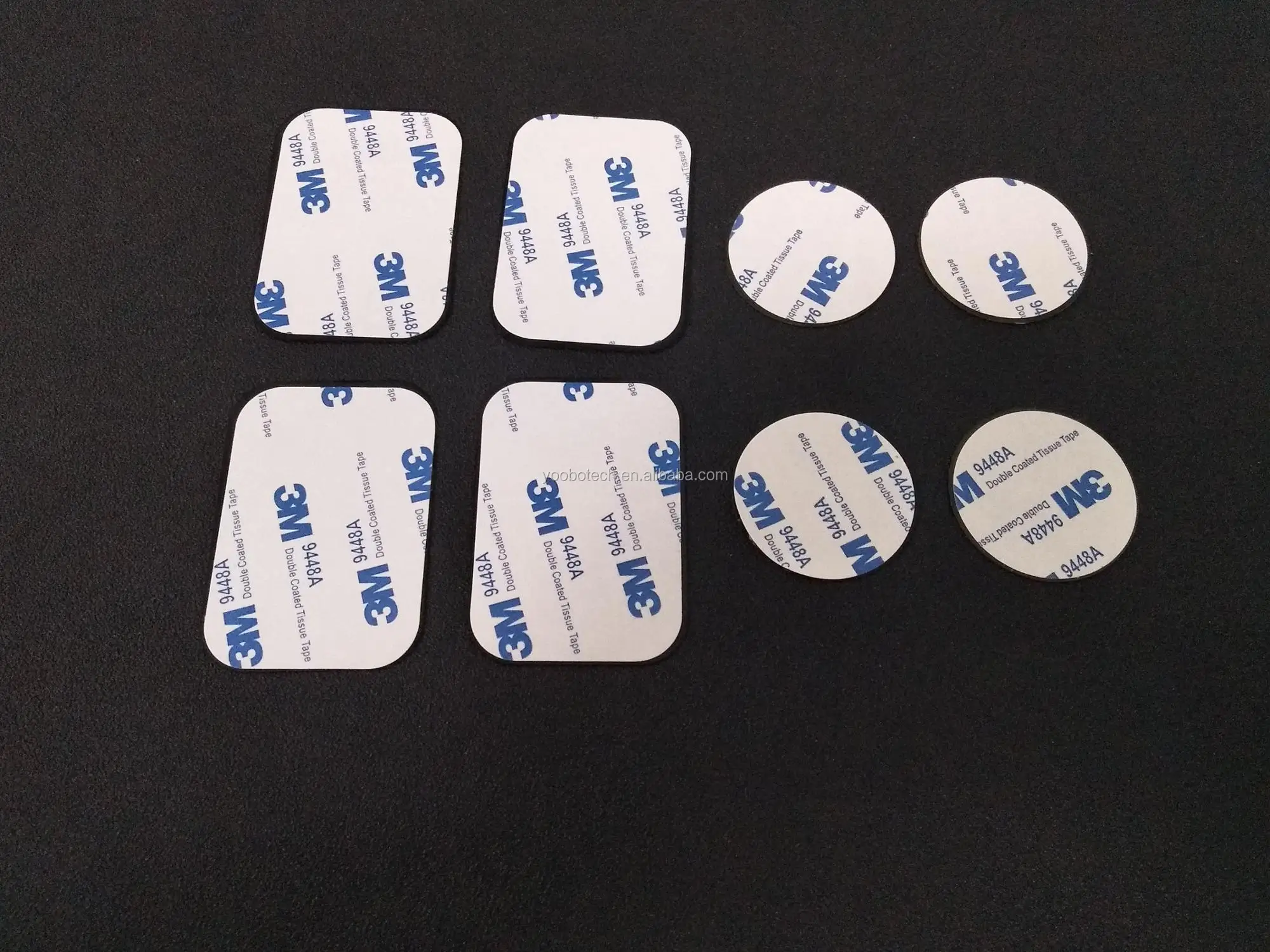 Car Strong Sticky 3m Adhesive Metal Plate For Magnetic Car Mount Holder ...