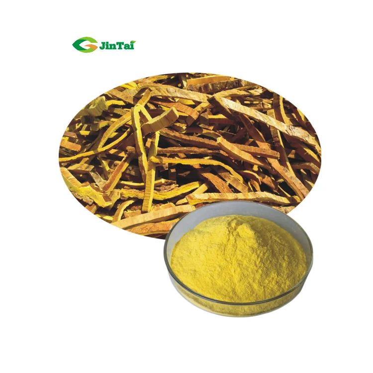 Pure 97% Berberine Powder Chinese Goldthread Rhizome Extract - Buy ...